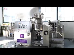 China 50L-10000L Vacuum Emulsification Machine Cosmetic Homogenizer Mixer High Stability for sale