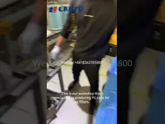 LANTU air filter cap installation line workshop