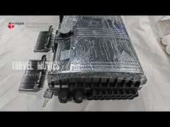 Scatola di terminazione in fibra ottica semplificata per un facile stoccaggio e connessione