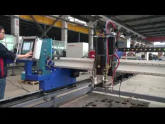 China EasyCut Precision Flame Plasma Cutting Machine Track Length 1500mm 12m/Min for sale