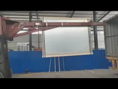 Loading glass into containers