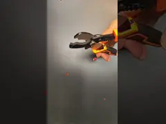 Mehrzweck-Kabelschneider mit Krempenzang Einfacher Kabelschneider elektrischer Krempenzang mit Krempenzang