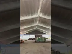 China M Series Clear Span A Frame Heavy Duty Marquee Tent With Insulation Cotton for sale