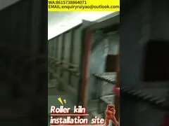 높은 효율성 신뢰할 수있는 롤러 세라믹 생산 kiln 사용자 정의 너비