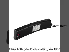E-bike battery for Fischer folding bike FR18, charger included