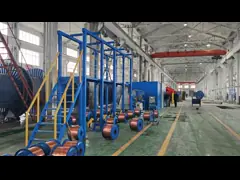 Double Twist Cable Stranding Machine for 7 cores aluminum and copper wires