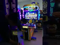 Two-player target shooting video game