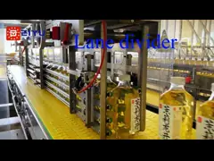 China High-Speed Lane Divider for Bottle Packaging - 800 BPM Capacity, 2.5kW Power, 2880mm Length for sale