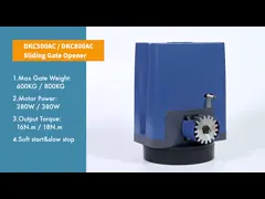 DKC500AC DKC800AC sliding gate opener blue color