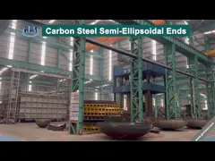 Carbon steel semi-ellipsoidal ends