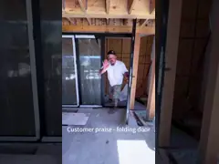2mm Aluminium Double Glazed Premium Weatherproof Sliding Glass Doors 2.1m Height