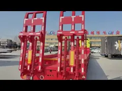 lowboy truck trailers