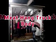 Meat Roof Hanging Refrigerated Truck Body