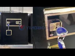 China Biometric Fingerprint Lock Smart Home Safe Box YB/RS-45#---150D# for sale