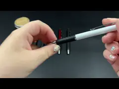 What are the advantages of using an aluminum ballpoint pen compared to plastic ones? A648