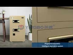 fingerprint lock office safe box dual alarm YB/N7-80D