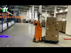 Load Capacity 1.2T Pallet Jack Agv Forklift Used In Cold Storage