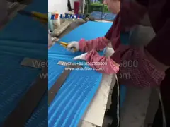LANTU Truck Air filters producing line Workshop