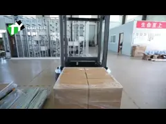 China PLC AGV Automated Guided Vehicle Dual-Wheel Drive Side Docking Telescopic Lifting Platform Load 300Kg for sale