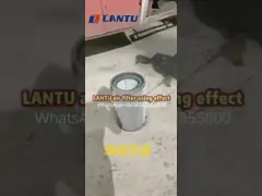 LANTU Truck Air Filter using effect after replaced from the end user