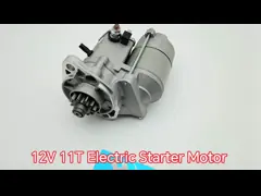 China Excavator Parts 12V 11T Electric Starter Motor 17381-63012 for Kubota Engine D1503 V2003 V2203 V2403 Starting Motor 1738163012 for sale