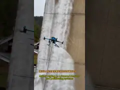 DJI FlyCart 30 high  Building cleaning  Tethered drone system