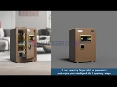 YB/RS-60 fingerprint lock home safes coffee
