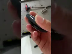 OEM Hands free  Dog Poop Bag Round Silicone Waste Bag Clip Pet Dog Poop Bag Holder With Hook