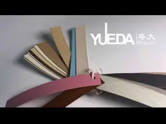 China Custom PVC ABS Edge Banding Tape 0.4mm-5mm Thickness for Furniture Cabinets Doors with 3000+ Design Options for sale