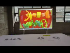 China 6000 Lumen High Brightness 300 Inch Projector Low Throw Projector For Outdoor Projection for sale