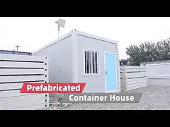 China Wooden 20ft Mini Storage Shipping Container Homes With Heat Insulation for sale