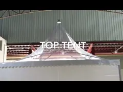 Cina Tenda di festa di alta qualità Tenda di pagoda in alluminio con PVC protettivo UV resistente al fuoco in vendita