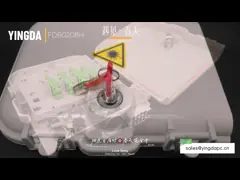 Cina scatola di distribuzione passiva ottica del separatore scatola/1x8 del separatore di 8Port PlasticFiber in vendita