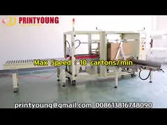 PRY-4035N Automatic Tape Carton Box Case Erector Machine