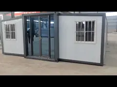 China Wholesale Customized Size Color 20ft 40ft Collapsible Prefabricated Modular Expandable Container House Portable Container House for sale