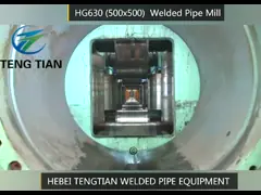 HG630 pipe making machine metal