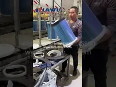 Laboratorio di produzione di tappi per filtri d‘aria