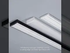 Commercial Lighting 210LM/W LED Linear Light Fixture with Wago terminal and UGR <28 <25 <22