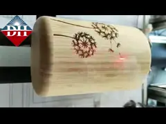 Máquina de marcado con láser de dióxido de carbono tipo gabinete de punto fijo de 3 ejes
