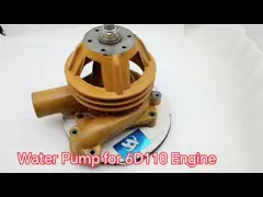 중국 물 펌프 6222-61-1600 SA6D108-1G 6D108 엔진 WA380 WA380-1 판매용