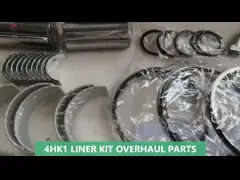 Excavator Engine 4HK1 Cylinder Liner kit
