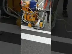 Vibration hot melt coating 20% glass bead Thermoplastic Road Marking Paint