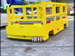 PLC Control AGV Automated Guided Vehicle With 3000KG Load  weight