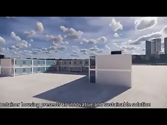 China Detachable Container House For Temporary Or Permanent Housing With Steel Structure And Sandwich Panel for sale