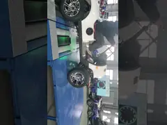 AA4C motorcycle speedometer tester vehicle test line operation video