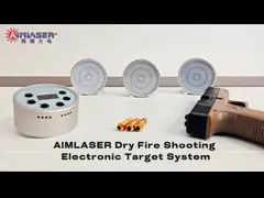 China New Reactive Electronic Laser Target With 3 Play Models Sound And Light Feedbacked for Dry Fire Training for sale