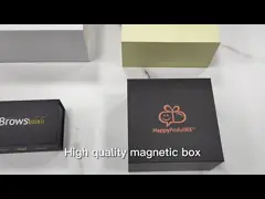 China Paper Gift Box With PVC Windows Tuck End Boxes Full color Printing Small Gift Box for sale