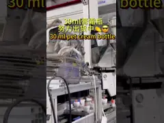 30 ml weiße PET-Flasche mit Creme