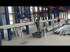 China Technical Data Customized Overhead Conveyor System for Structural Parts in Professional Powder Coating Line for sale