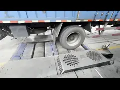 AA4C 10T /13T/ 15T  truck  heavy duty Chassis Dynamometer horse power machine working at client site
